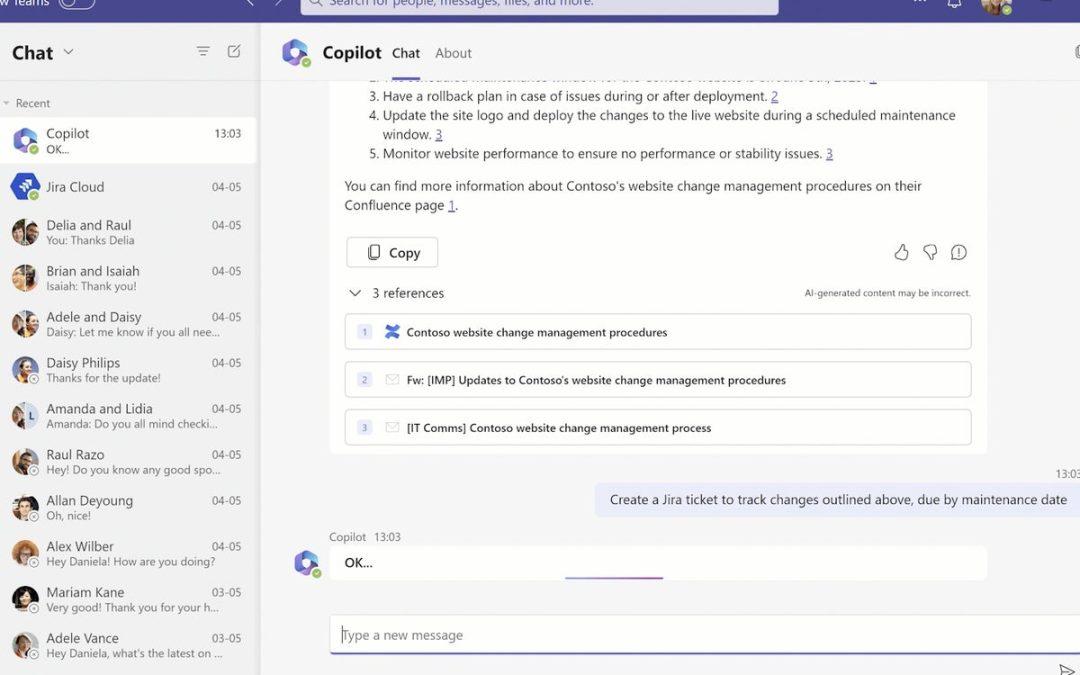 Microsoft’s M365 Copilot AI assistant gets third-party app integrations ... Microsoft’s M365 Copilot AI assistant gets third-party app integrations ...