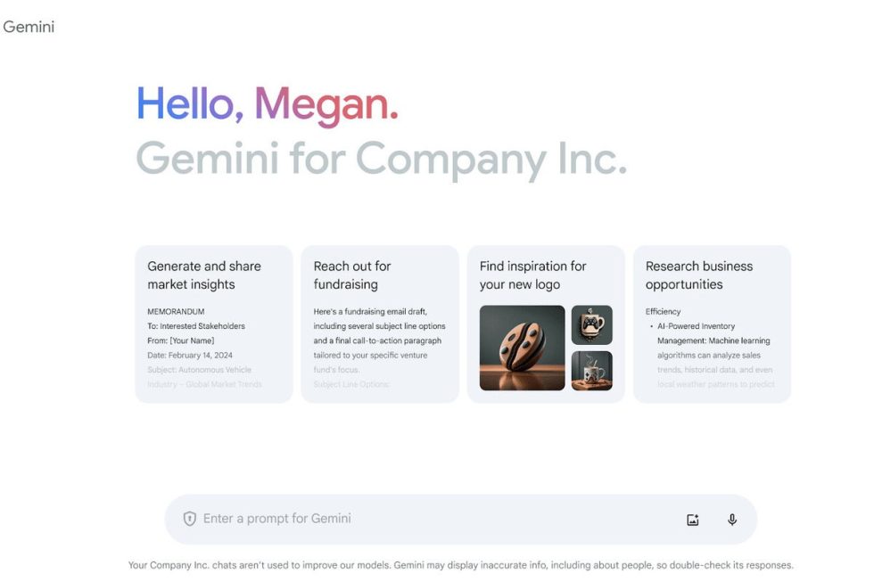Google’s Gemini for Workspace expands genAI access to SMBs ...